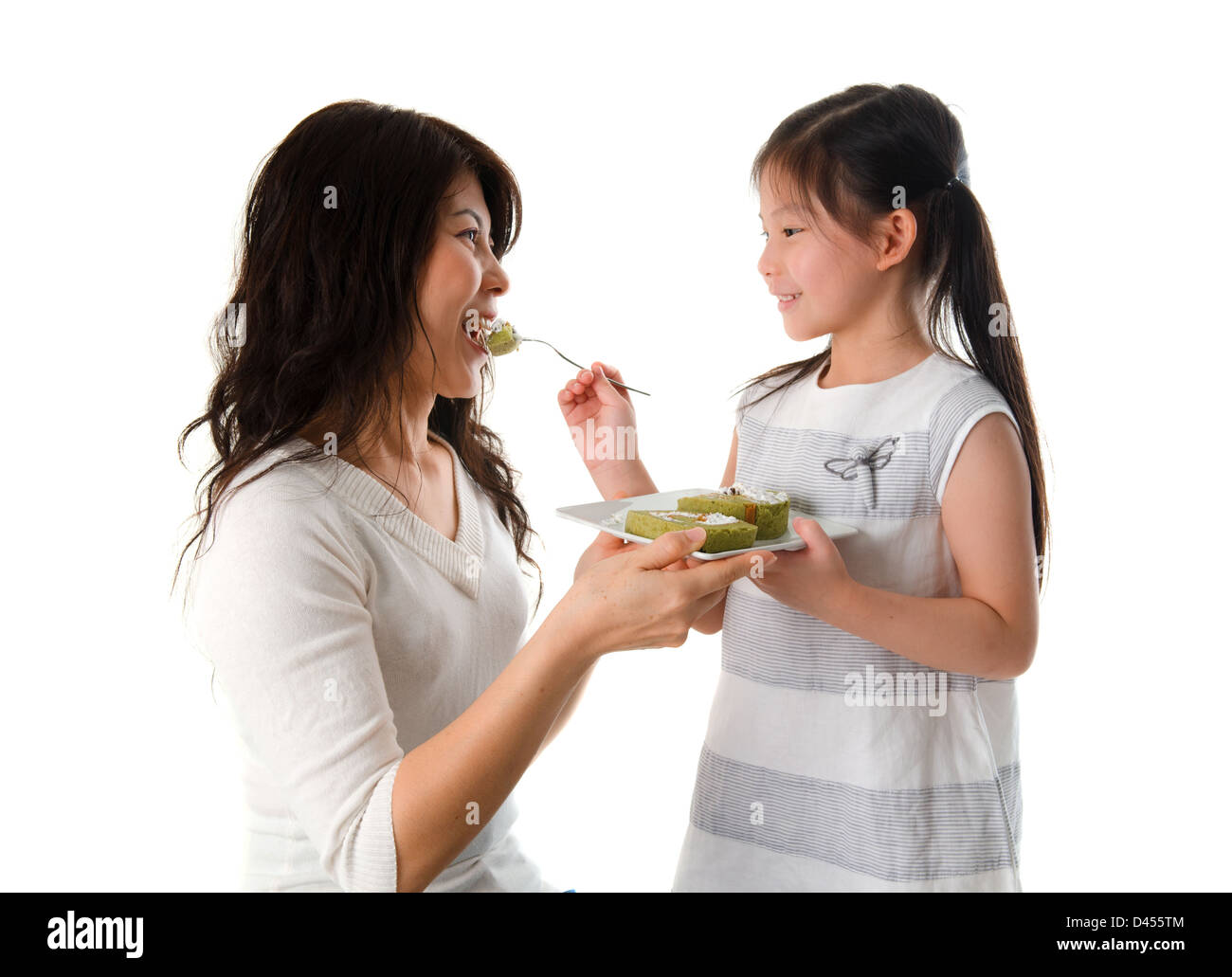 Cute chinese daughter Cut Out Stock Images & Pictures - Alamy