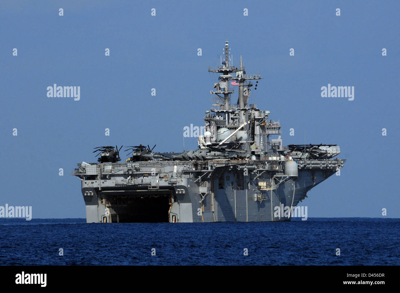 The USS Boxer Amphibious Ready Group operates in the Indian Ocean as ...