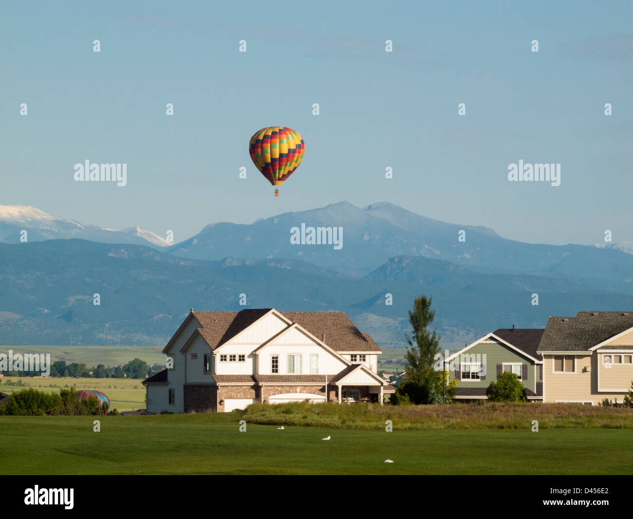 Suburban subdivision in town of Erie, Colorado Stock Photo - Alamy