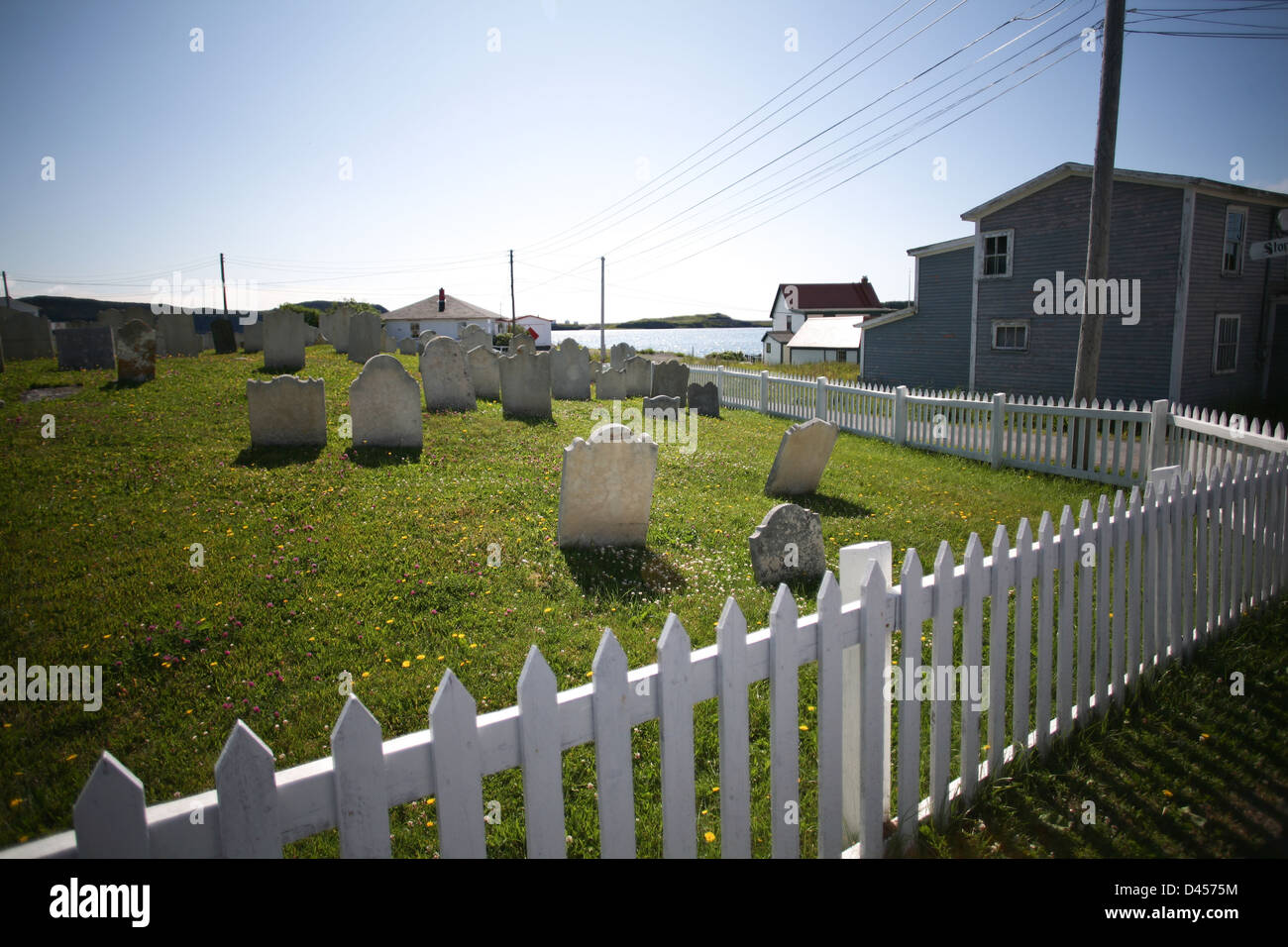 The Historical Town of Trinity, Newfoundland. The Canadian Press Images ...