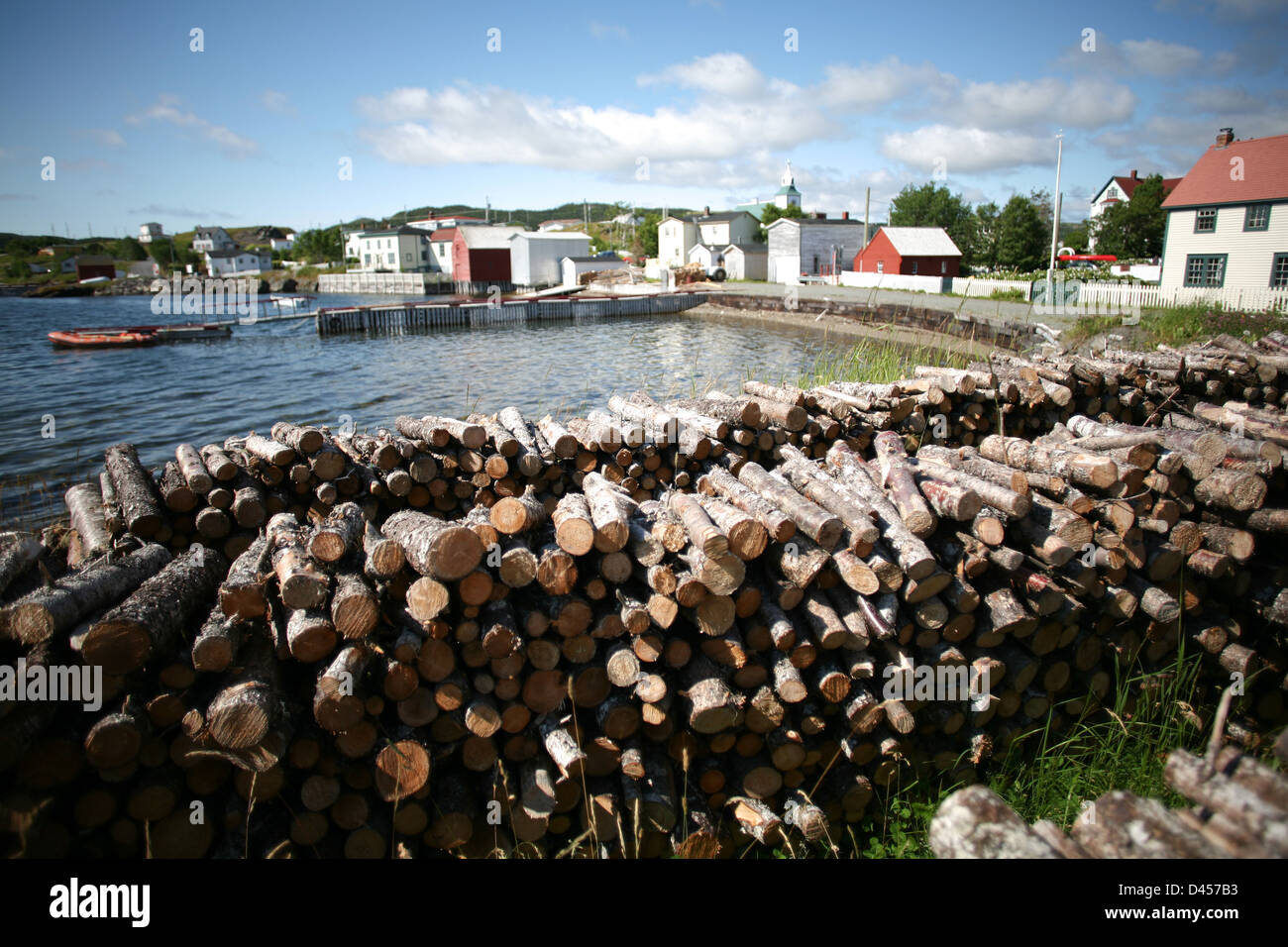 The Historical Town of Trinity, Newfoundland. The Canadian Press Images ...