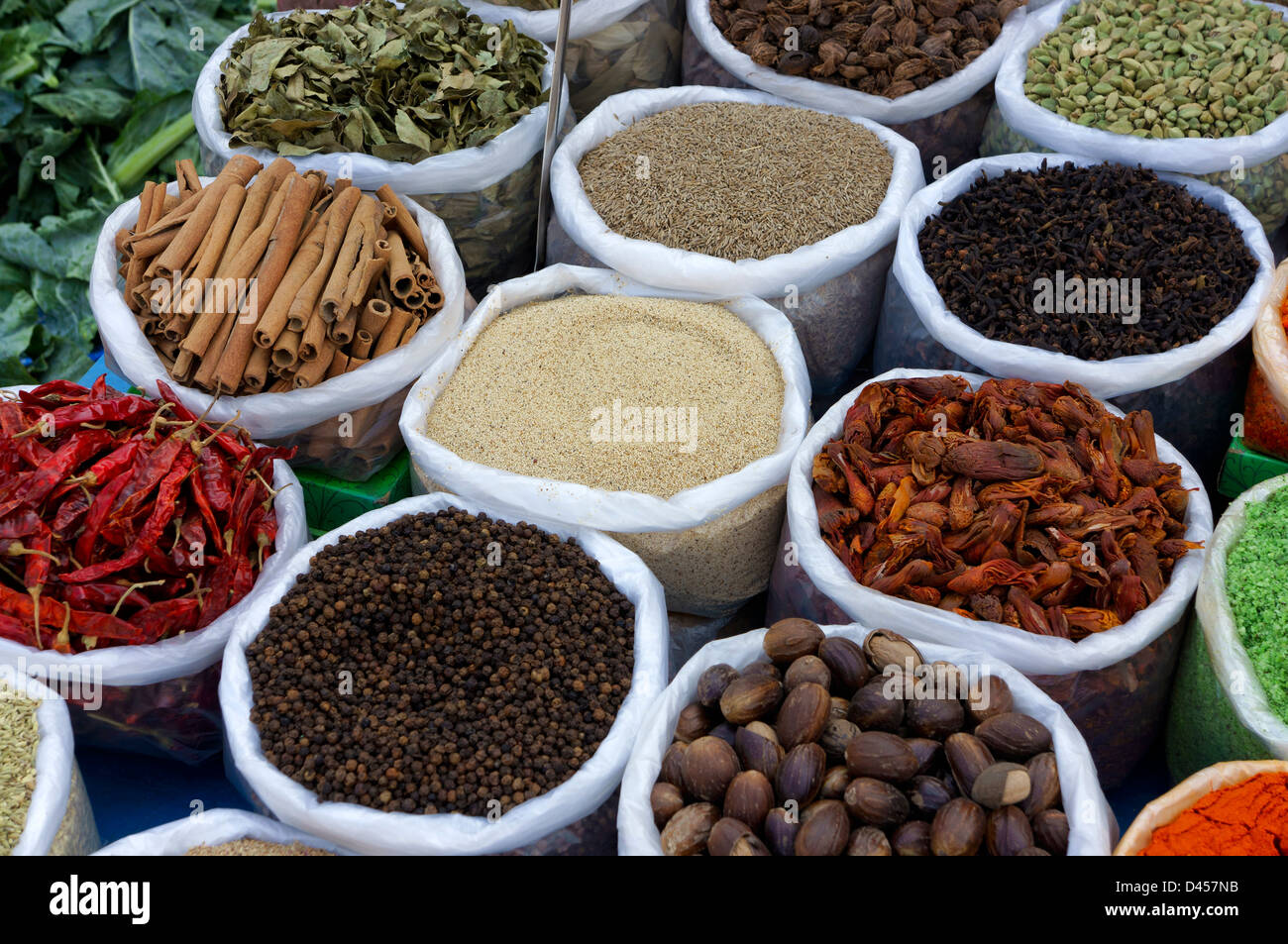 Mapusa spice market hi-res stock photography and images - Alamy