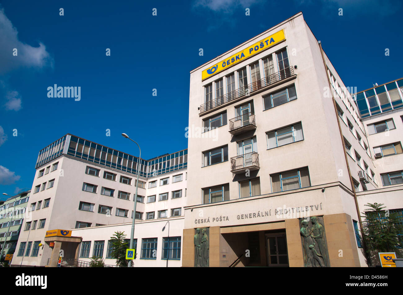 Prague post office hi-res stock photography and images - Alamy