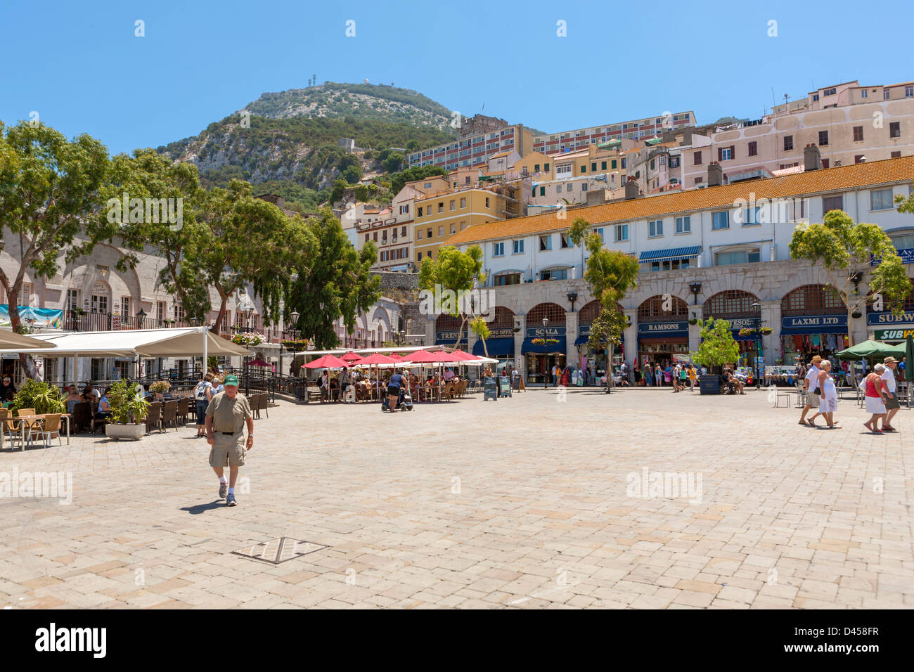 Gibraltar old town hi-res stock photography and images - Alamy