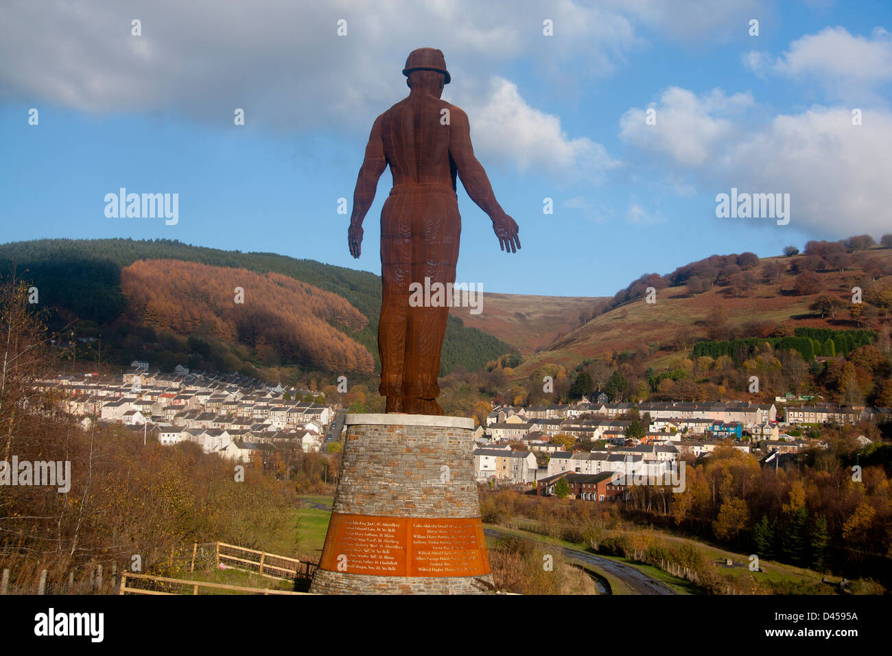 Sebastian Boyesen's Guardian sculpture commemorating the Six Bells 1960 ...