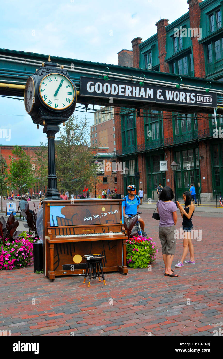 The Historic Distillery District and St Lawrence shopping Market on ...