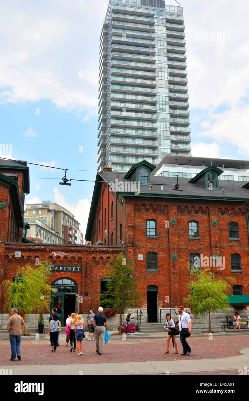 The Historic Distillery District and St Lawrence shopping Market on ...