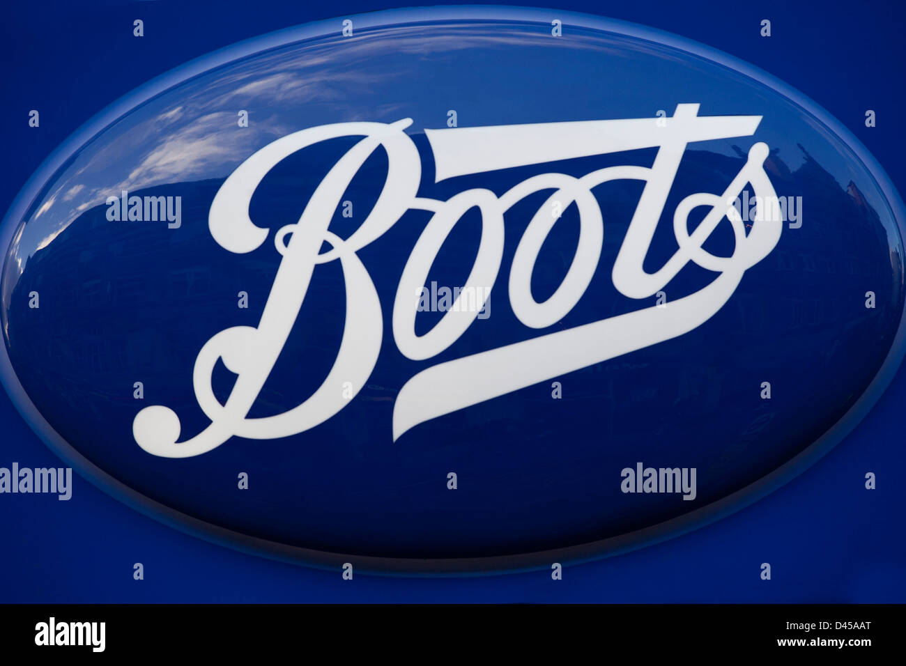 Boots store logo hi-res stock photography and images - Alamy