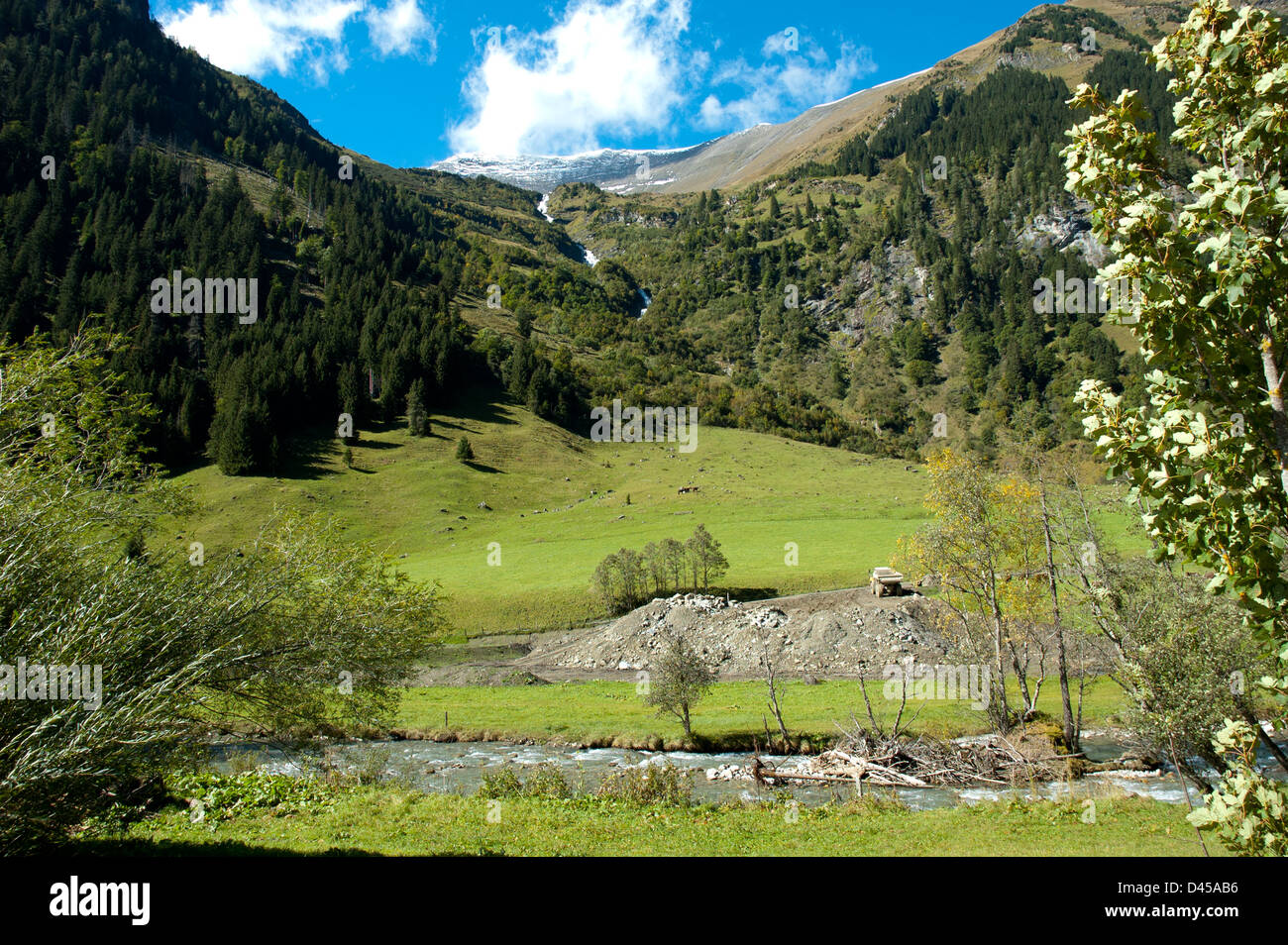 Alpine mountains from the Grossglockner high alpine road Stock Photo ...