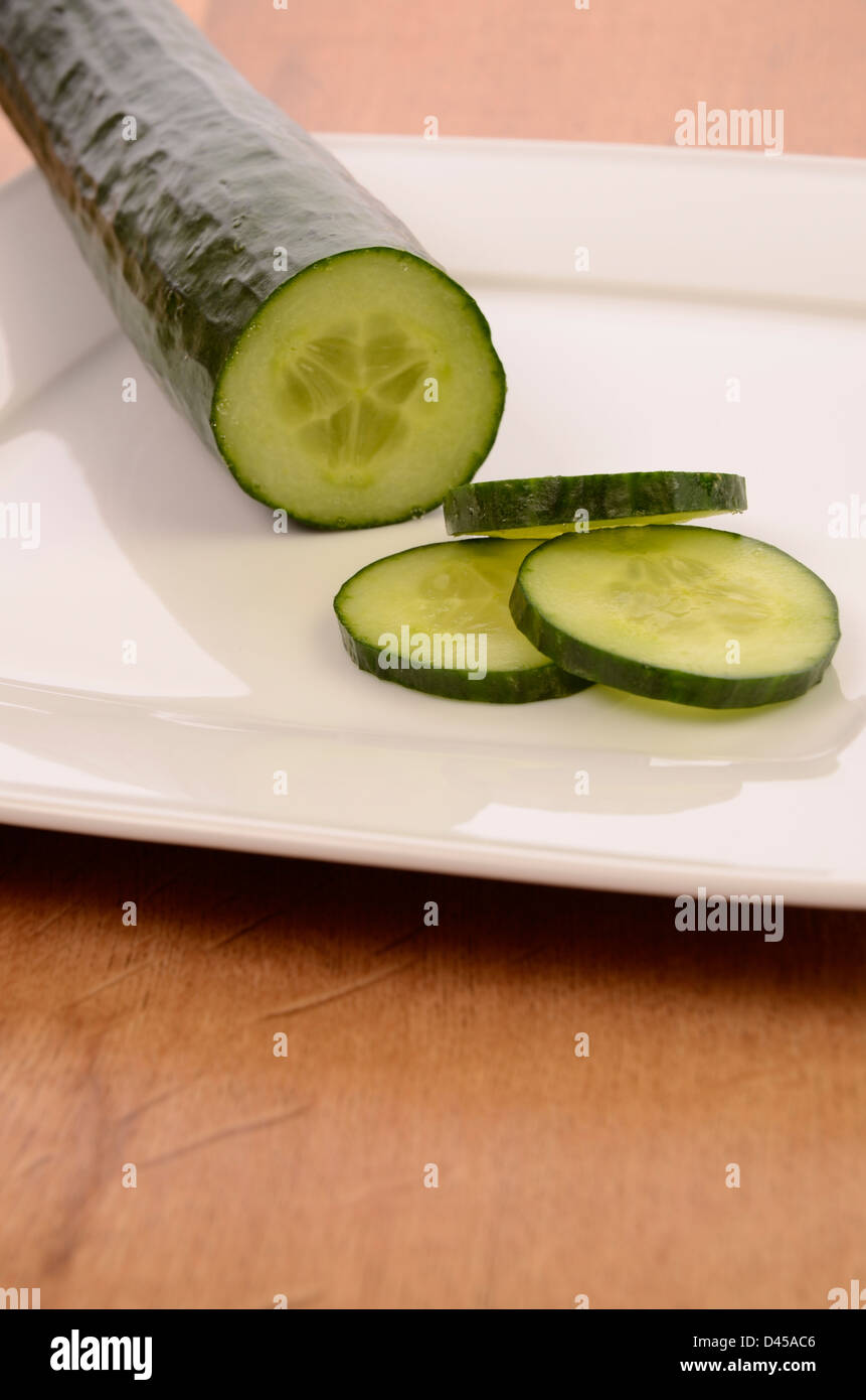 Cucumber plate hi-res stock photography and images - Alamy