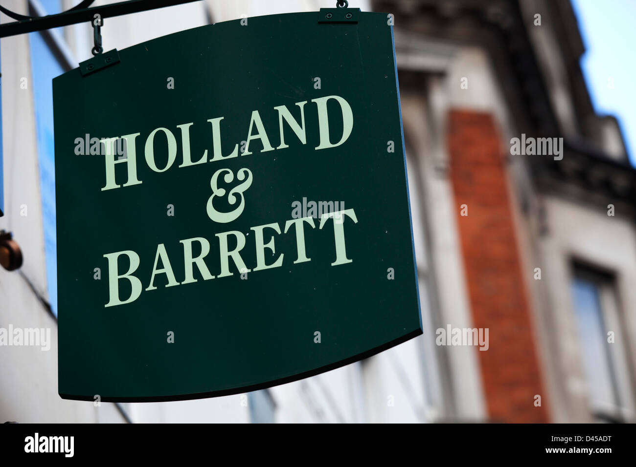 Holland And Barrett Sign High Resolution Stock Photography and Images ...