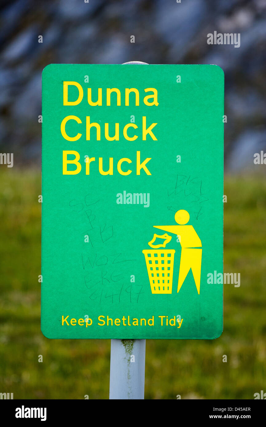 Keep tidy sign hi-res stock photography and images - Alamy