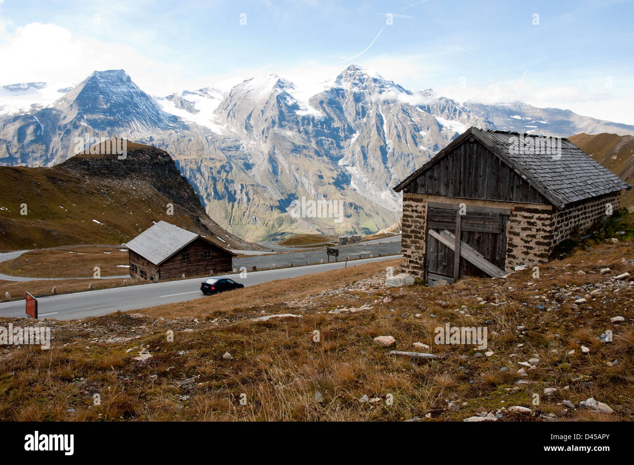 Part of the Grossglockner high alpine road Stock Photo - Alamy
