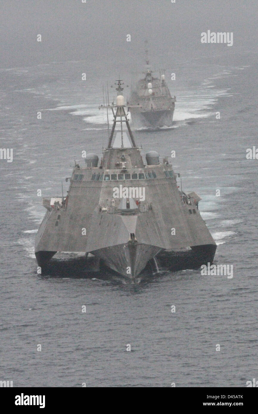 Independence class independence class littoral combat ship hi-res stock ...
