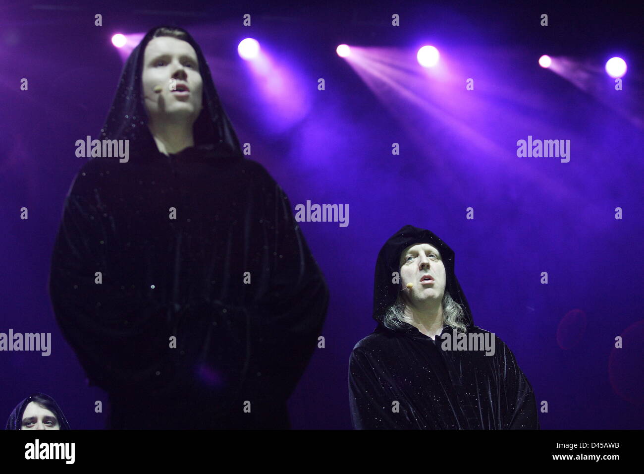 Gdynia, Poland 5th, March 2013 Gregorian performs live in Gdynia during ...
