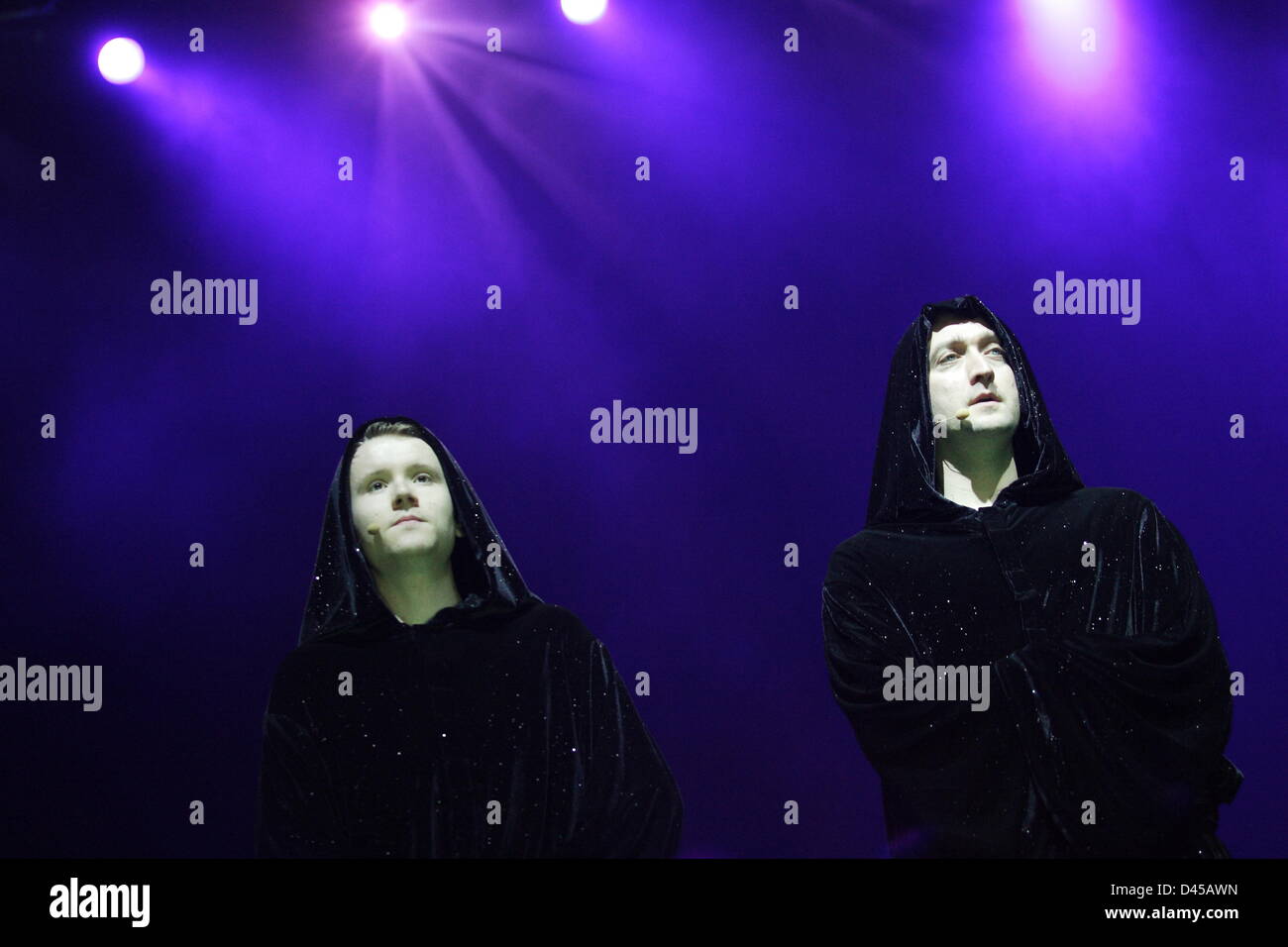 Gdynia, Poland 5th, March 2013 Gregorian performs live in Gdynia during ...