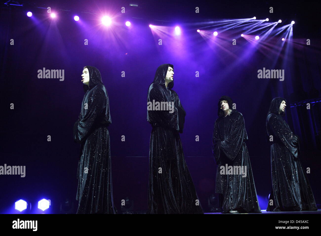 Gdynia, Poland 5th, March 2013 Gregorian performs live in Gdynia during ...