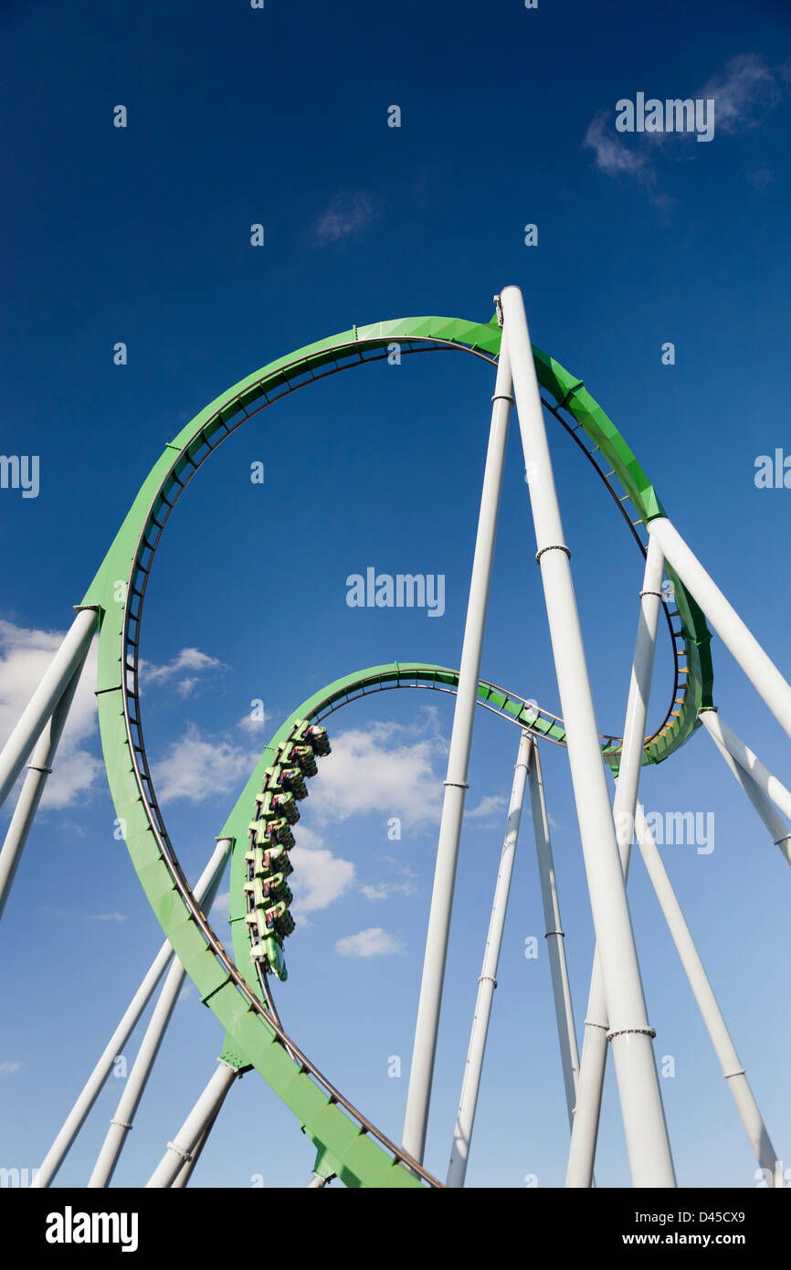 Incredible hulk roller coaster universal High Resolution Stock ...
