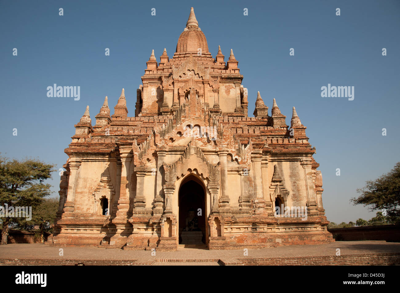 Temple in Bagan Burma Stock Photo - Alamy