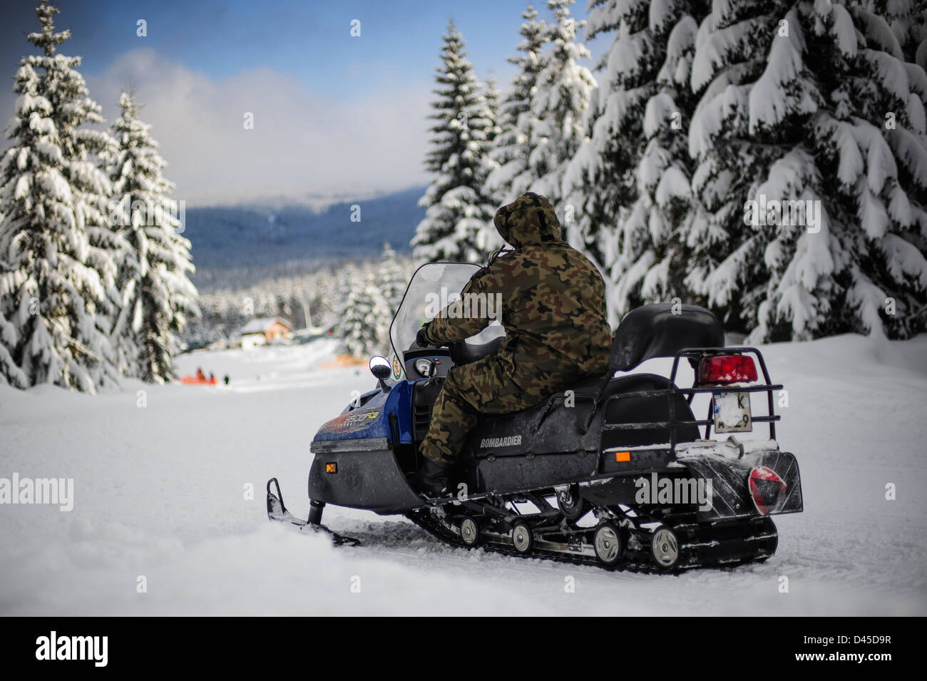 Snowmobile hi-res stock photography and images - Alamy