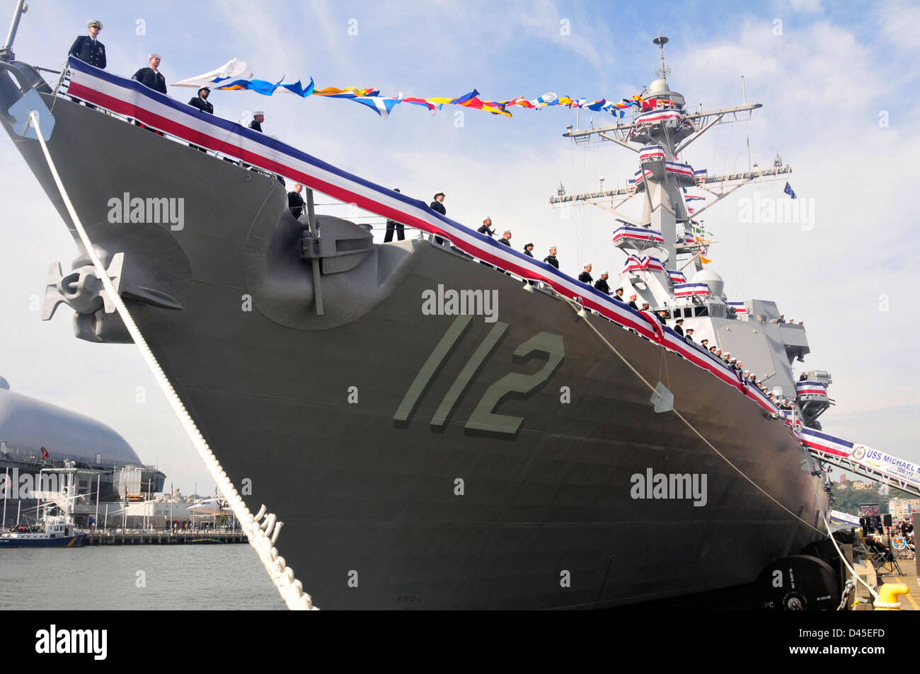 The USS Michael Murphy, a newly commissioned Arleigh Burke-class ...