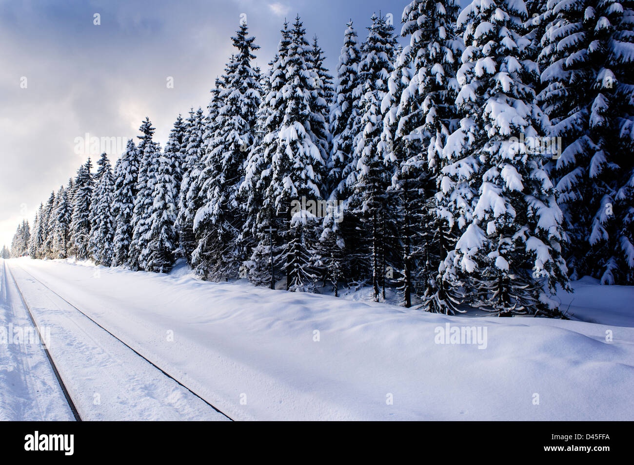 Polish winter landscapes hi-res stock photography and images - Alamy