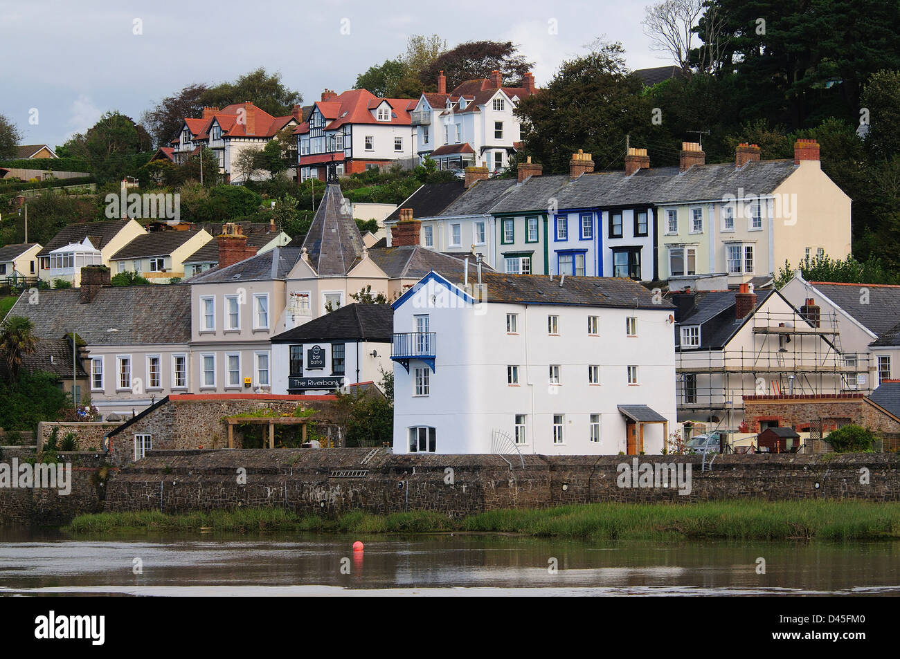 A view of Bideford Devon Stock Photo - Alamy