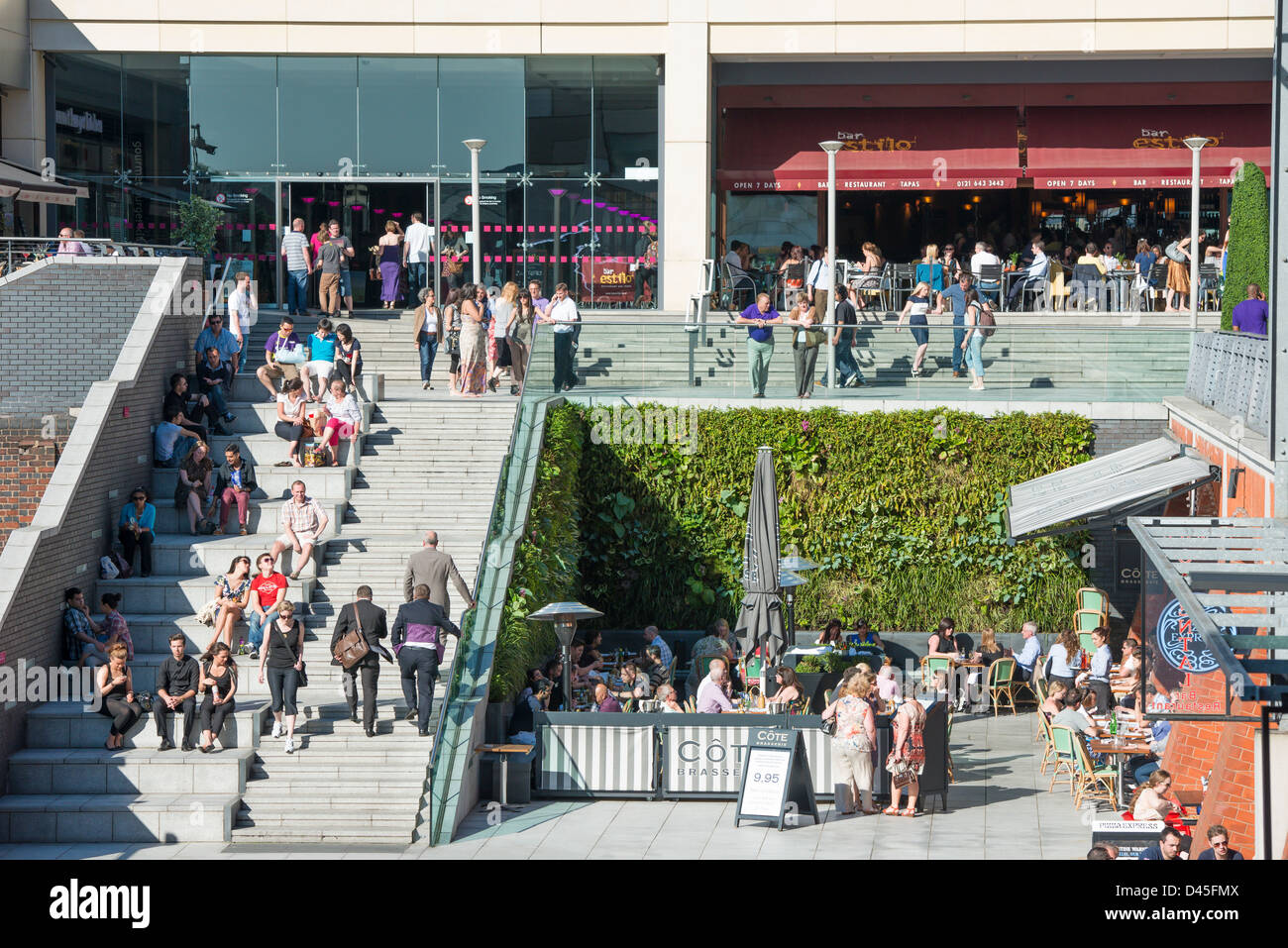 Birmingham england shopping centre the mailbox west midlands hi-res ...
