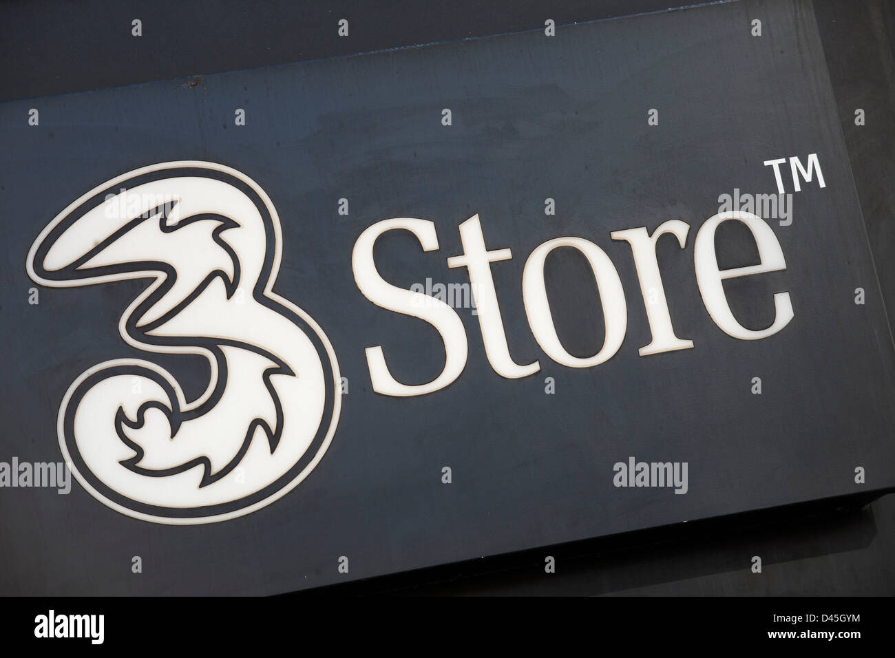 3 mobile logo hi-res stock photography and images - Alamy