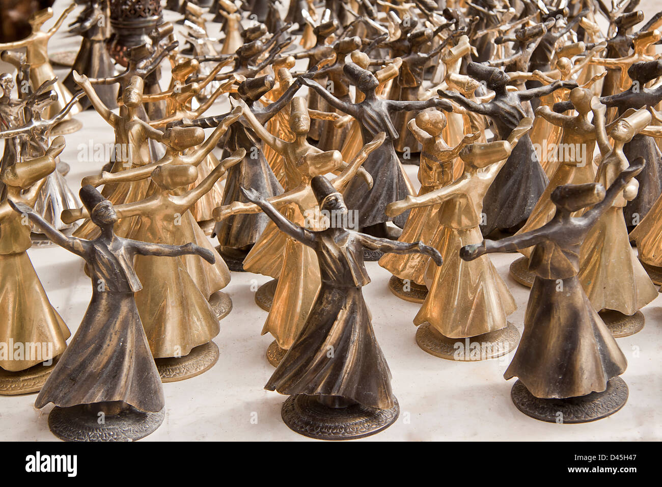 Turkish dancers figures Stock Photo - Alamy