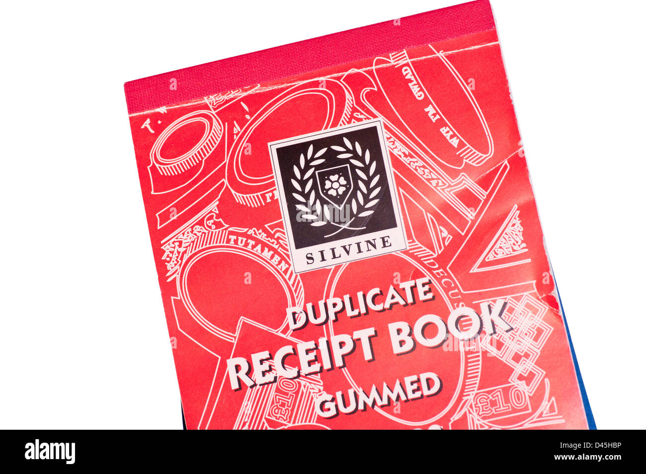 A Receipt Book Stock Photo - Alamy