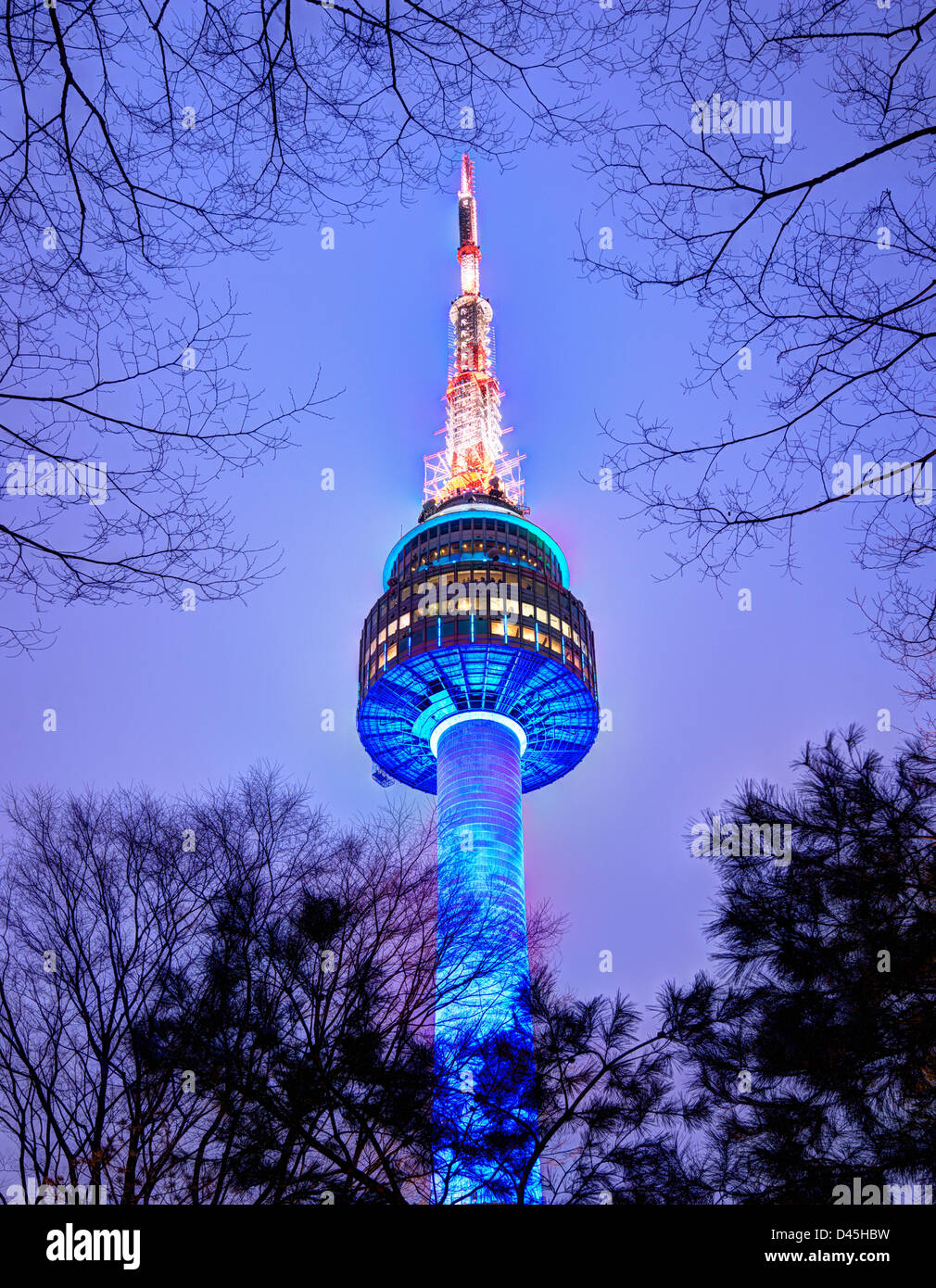 N seoul tower hi-res stock photography and images - Alamy
