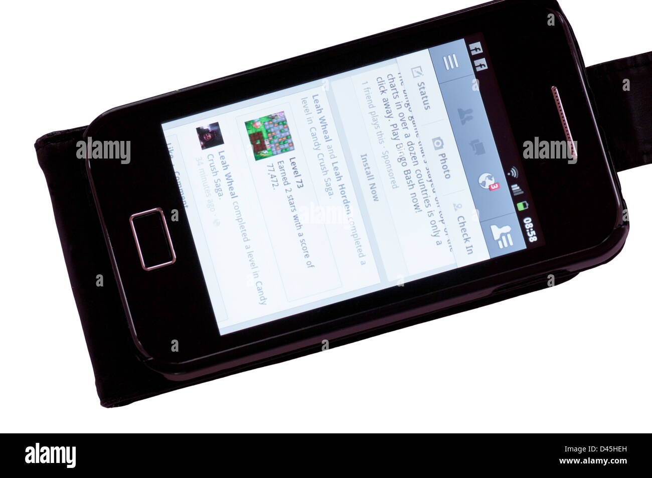 Mobile phone cut out hi-res stock photography and images - Alamy