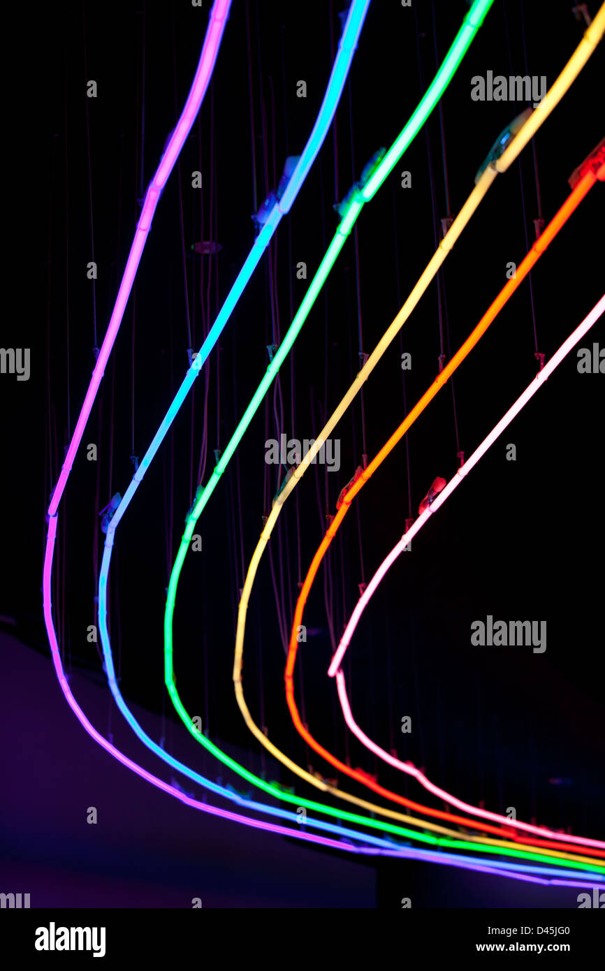 Fiber optic light museum hi-res stock photography and images - Alamy