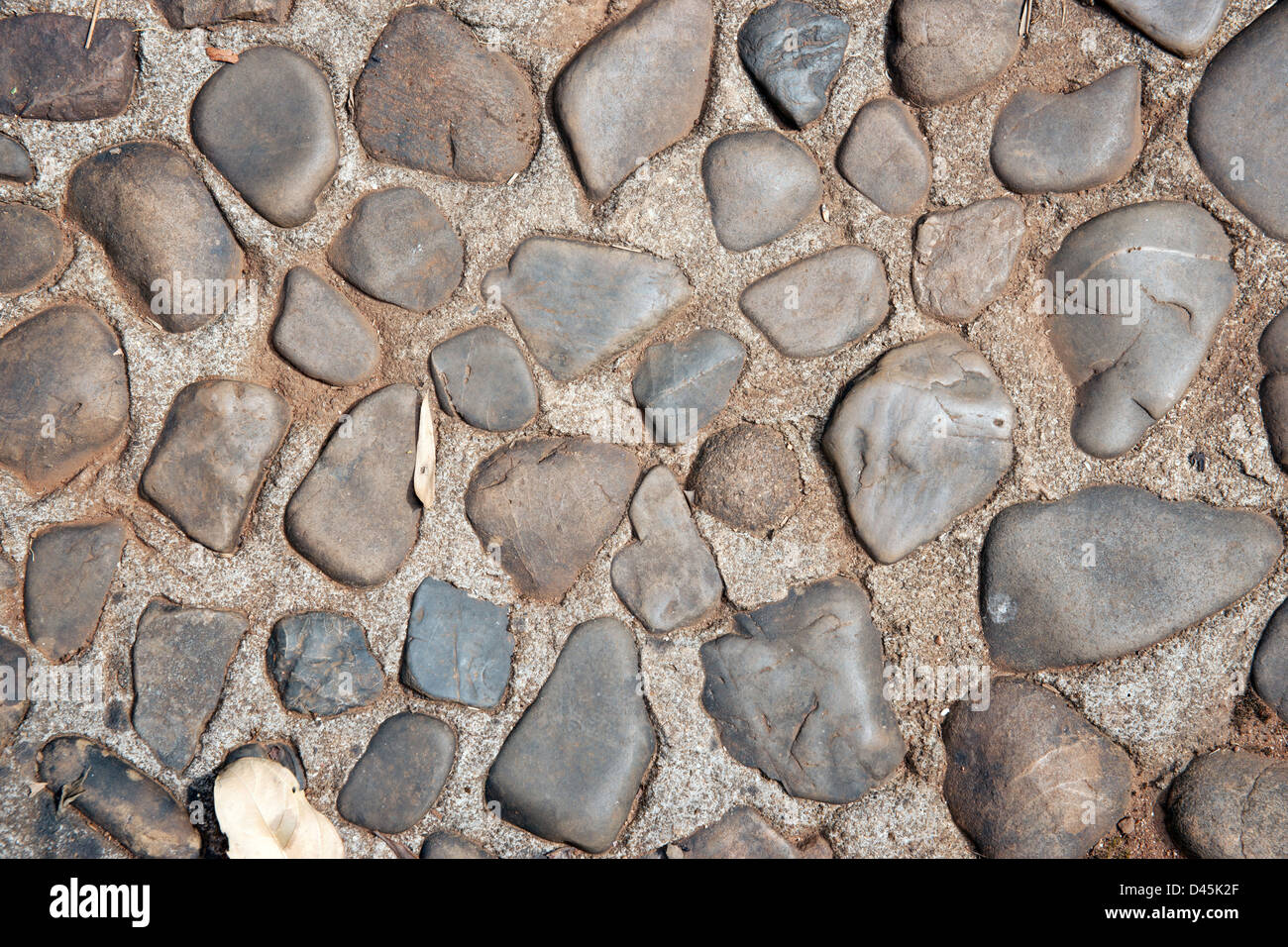 a stone wall or path background texture Stock Photo - Alamy