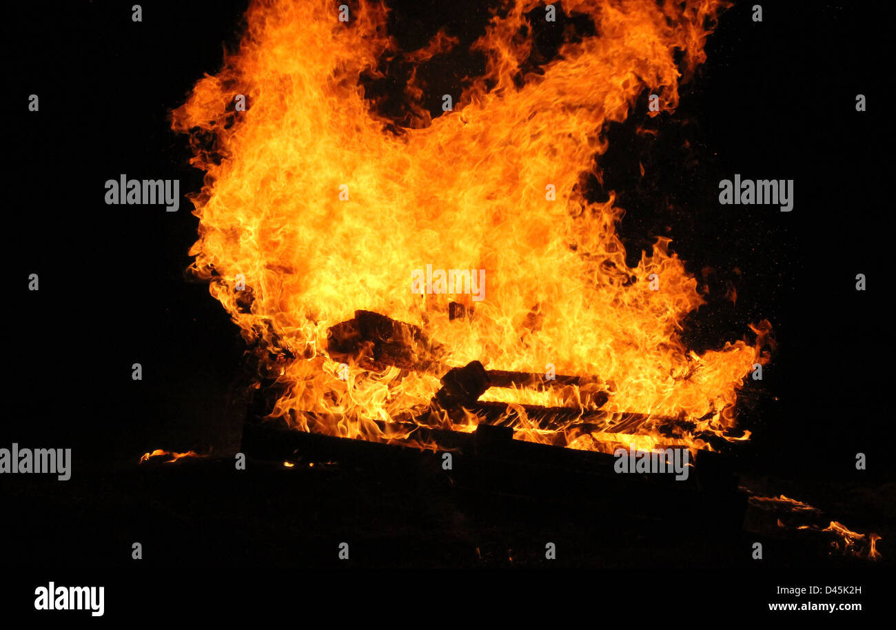 Jubilee Beacon Fire Bonfire High Resolution Stock Photography and ...