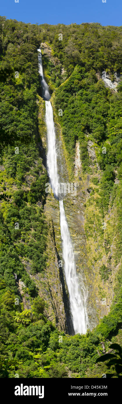 Humboldt Falls with a total vertical drop of 275 meters; at the end of ...