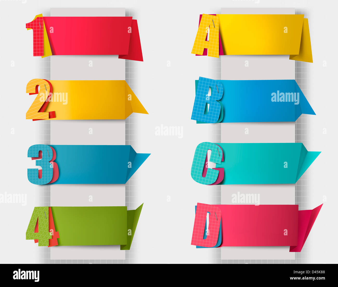 Numbers on banners hi-res stock photography and images - Alamy