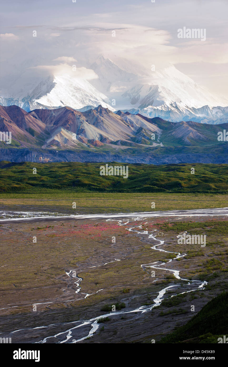 Denali mountain peak hi-res stock photography and images - Alamy