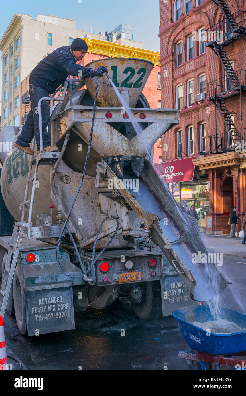 Mixing concrete ddc project in hi-res stock photography and images - Alamy