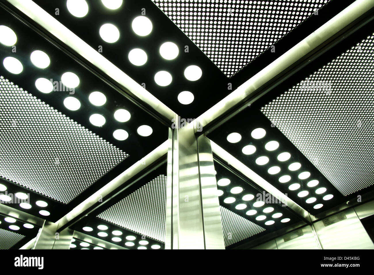 Interior photo of a elevator Stock Photo - Alamy