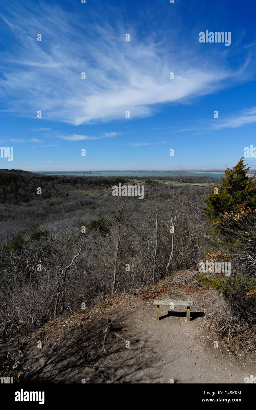 Cedar Ridge Preserve (formerly Dallas Nature Center), Texas Stock Photo ...