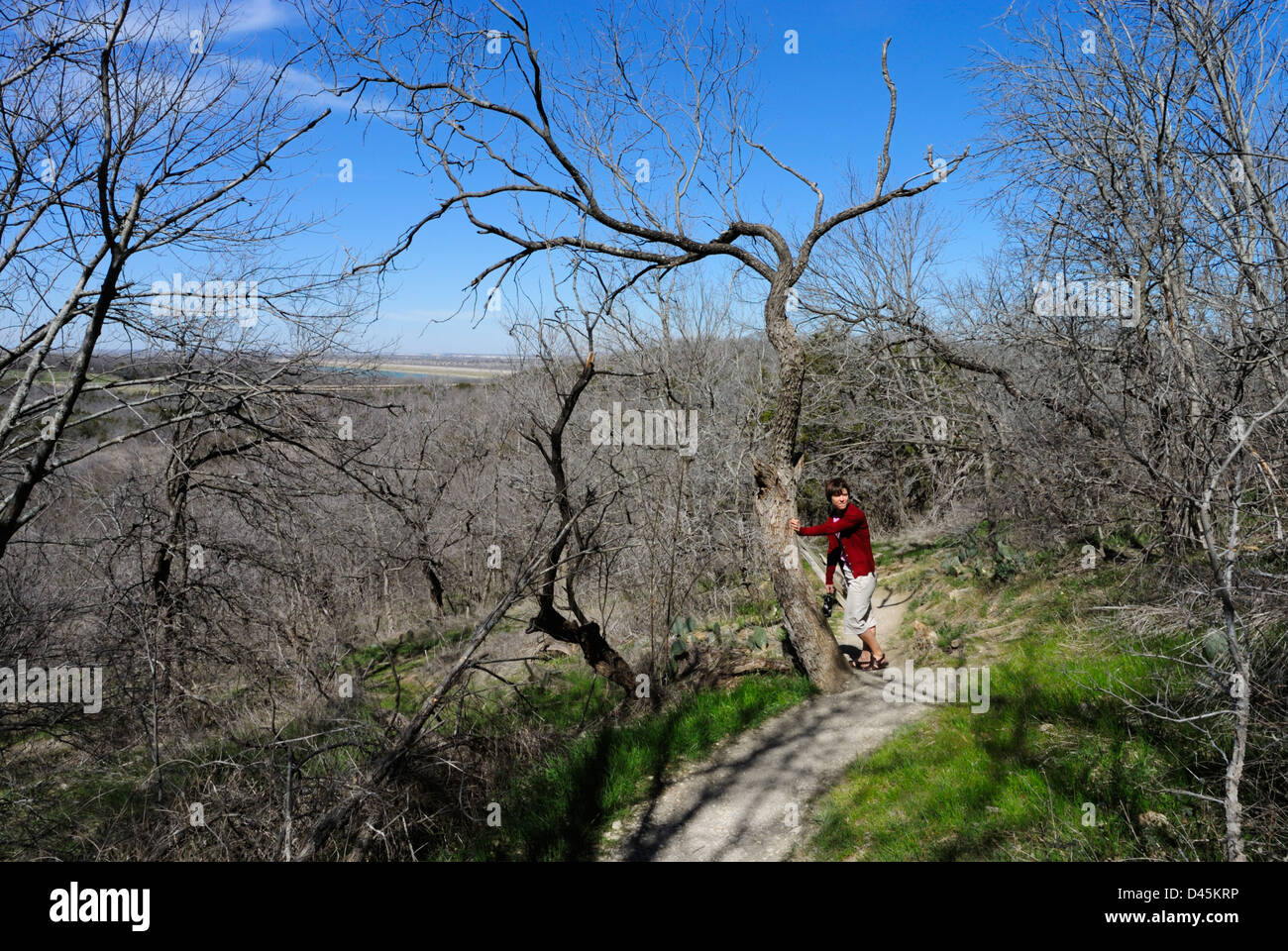 Cedar Ridge Preserve (formerly Dallas Nature Center), Texas Stock Photo ...