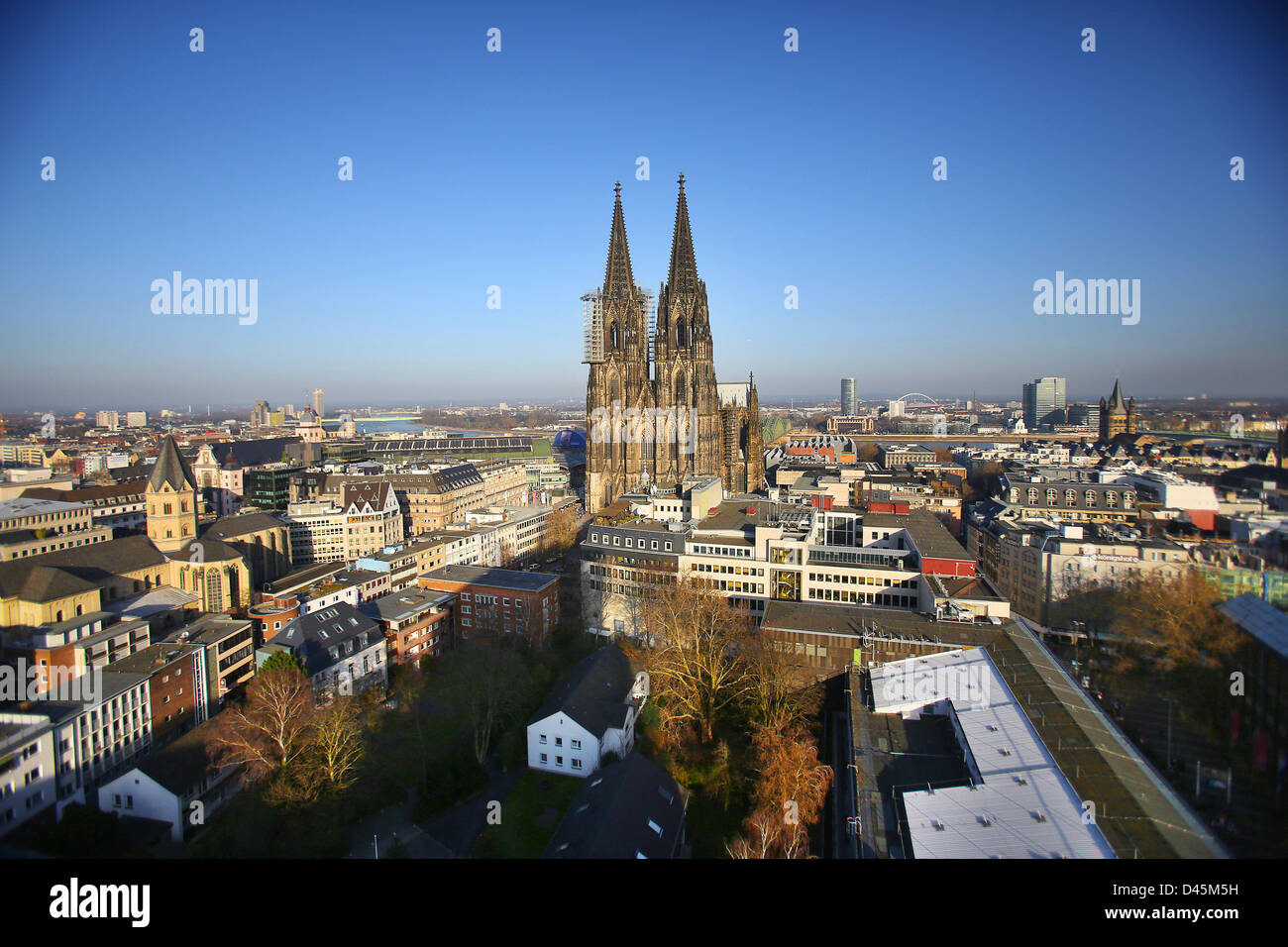 The western facade of the cathedral is pictured in Cologne, Germany, 05 ...