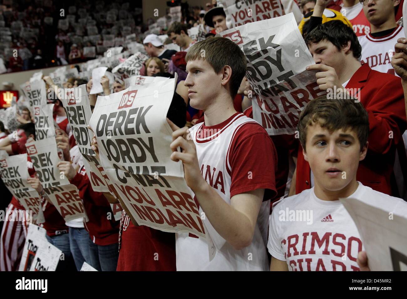 Indiana hoosiers assembly hall fans hi-res stock photography and images ...