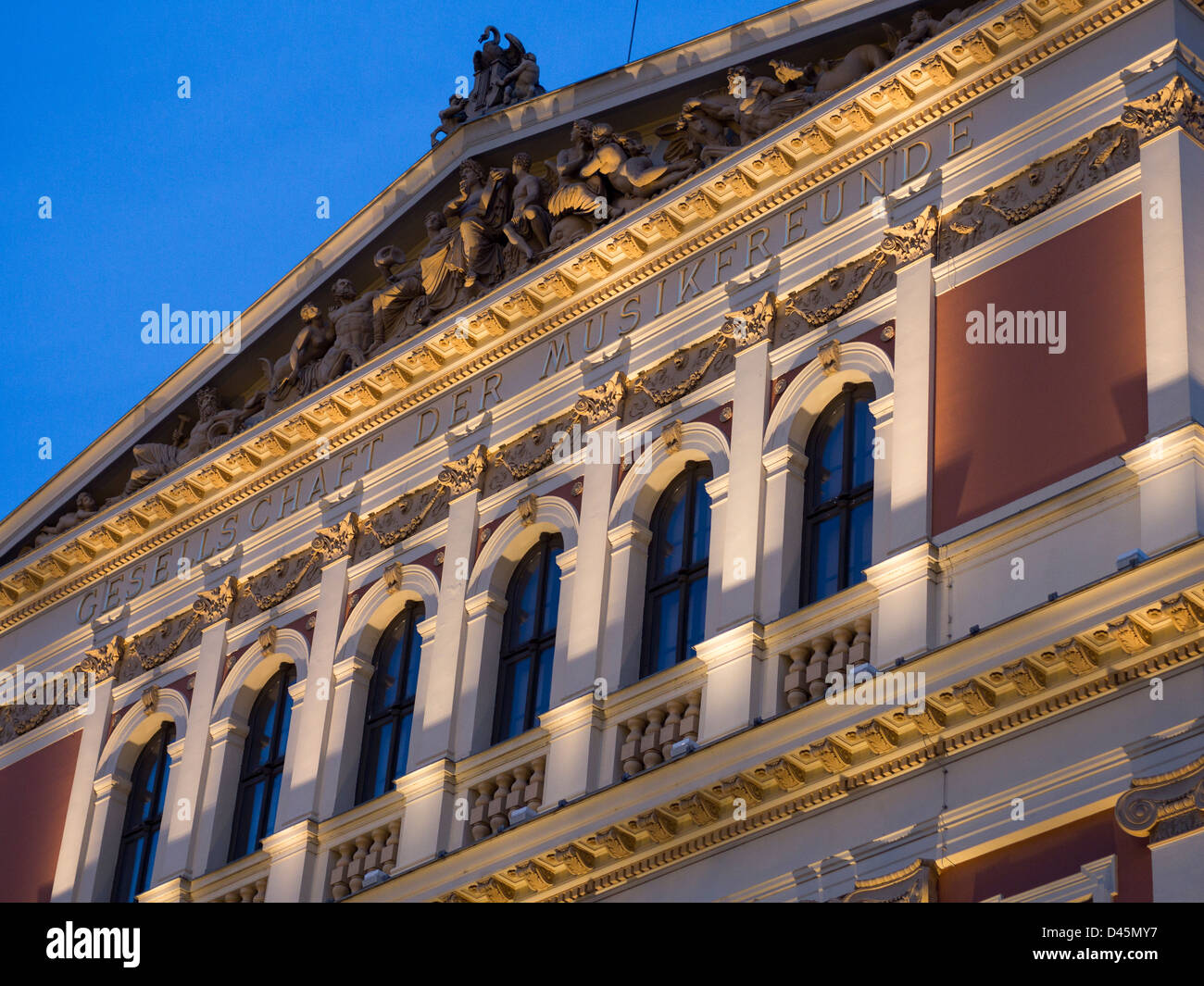 Musikverein concert hall vienna hi-res stock photography and images - Alamy