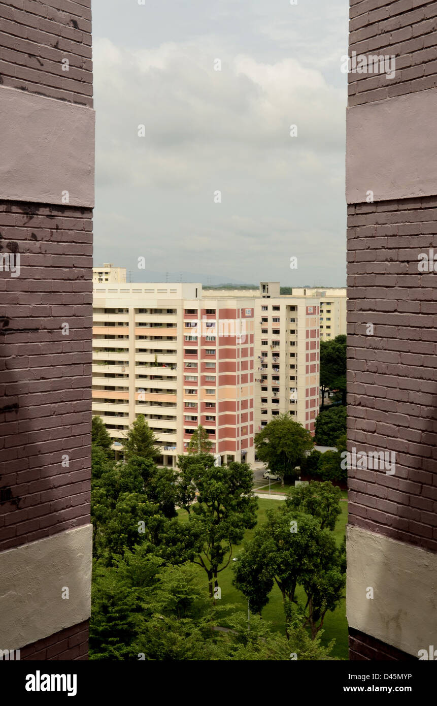 Opening up to buildings Stock Photo - Alamy