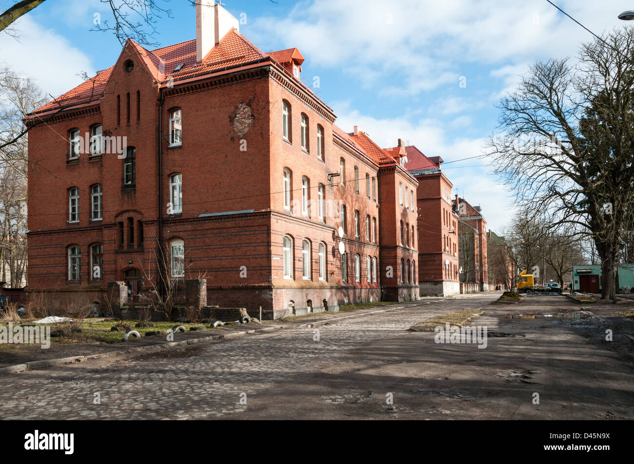 Architecture of Kaliningrad (earlier Kenigsberg Stock Photo - Alamy