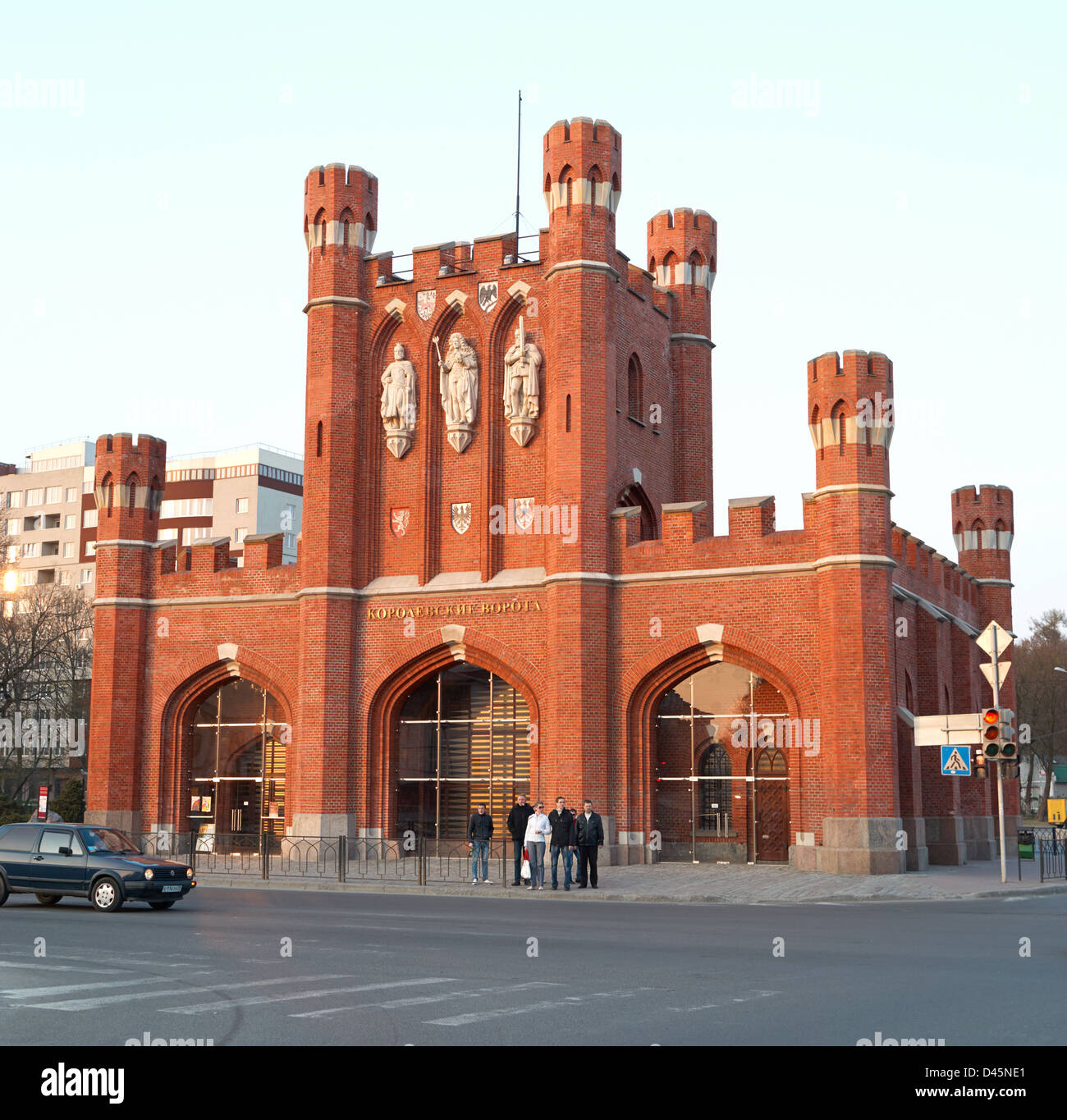 The King's Gate in Kaliningrad . Russia Stock Photo - Alamy