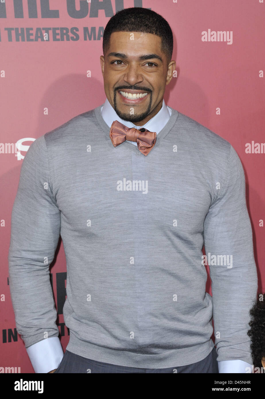 Los Angeles, California, U.S. 5th March, 2013. David Otunga attending the Los Angeles Premiere ...